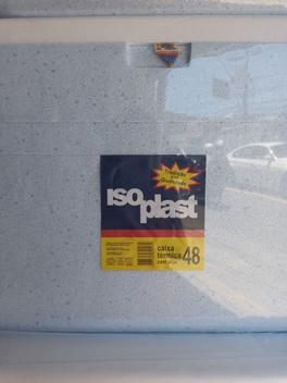 Caixa térmica de isopor 48 litros - Isoplast - Cooler, Caixas e Bolsas Térmicas - Magazine Luiza