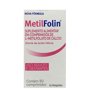 Caixas Suplemento Alimentar Metilfolin 90 Comprimidos - Megalabs ...
