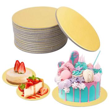 Cake Board Prato Bolo Cakeboard Dourado 28Cm (10 Unid) - Festa na Rede ...
