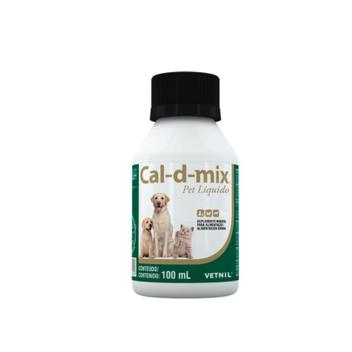 Cal-d-mix liquido 100ml - Vetnil - Vitaminas e Suplementos para Pet ...