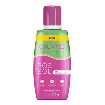 Calamed pós-sol gel refrescante aloe vera com 120g - CIMED - Pós Sol ...