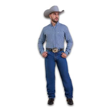 Calça Balão Masculina Country Algodao Larga Coxas Bill Way - Calças ...
