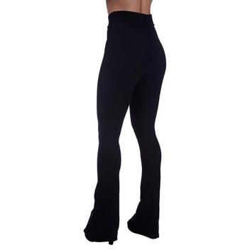 Calça Feminina Miss Blessed Premium Flare Bandagem Boca de Cino Preta ...