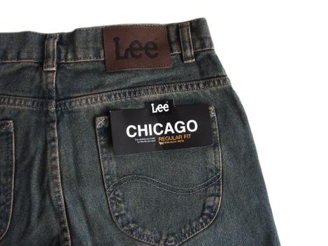 Calça Jeans Lee Chicago Suja Masculina Tradicional Algodao - Calça ...