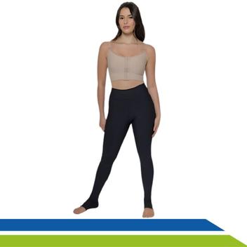 Calça Legging Academia Compressora Alívio de Dores Celulite Lipedema ...