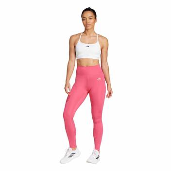 Calça Legging Adidas Optime Feminina JN4660 Rosa/Branco - Calça Legging ...