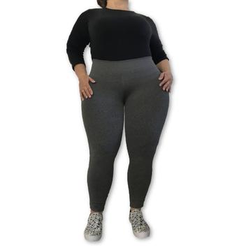 Calça Legging Plus Size Heide Ribeiro Suplex Basic - Outros Moda ...