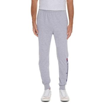 Calça Moletom Felpado Champion Script Vertical Cinza - Outros Moda ...