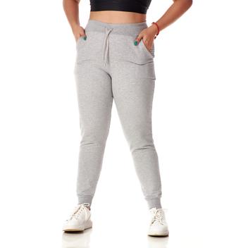 Calça Moletom Feminina Confortável Quentinha Estilosa Macia Moda Frio ...