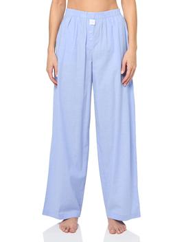 Calça Sleep Pant Florence by Mills Feminina - Chambray/White - Tamanho ...
