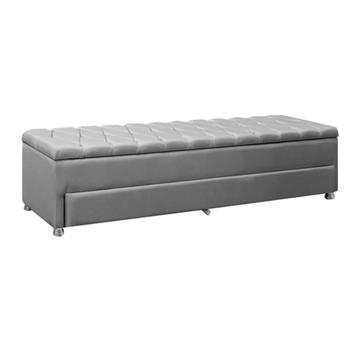 Calçadeira Sapateira Baú Munique 140cm de Largura Linho Speciale Home ...