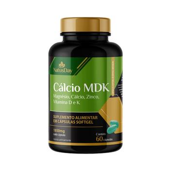 Cálcio MDK (60 Cápsulas) - Natusday - La San-Day - Cálcio - Magazine Luiza