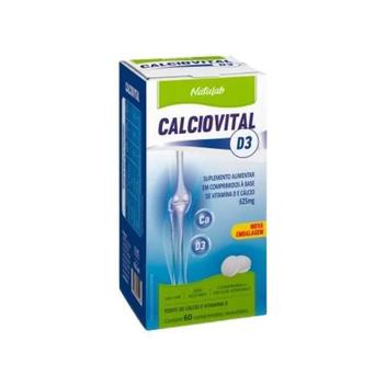 Calciovital D3 625Mg C/60 Comprimidos Revestidos - Natulab - Cálcio ...