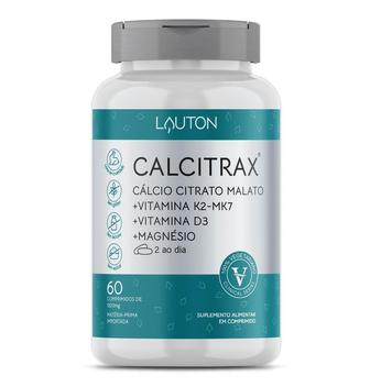 CALCITRAX 1200mg 60 comprimidos - LAUTON - Cálcio - Magazine Luiza