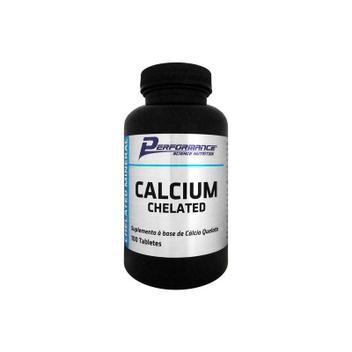Calcium Chelated (100 Tabs) - Padrão: Único - Performance Nutrition ...