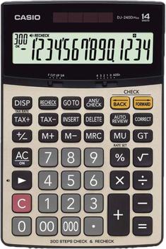 Calculadora Casio DJ-240D (14 Digitos) - Bege - Calculadora - Magazine ...
