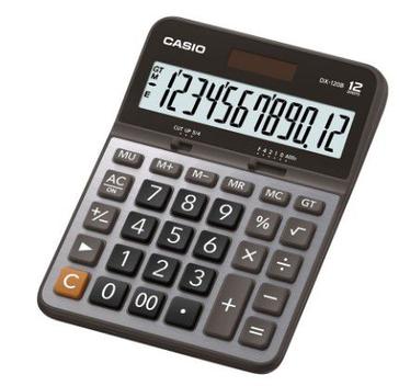 Calculadora Casio Dx-120B 12 Díg Solar e Bateria - Calculadora de Mesa ...