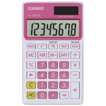 Calculadora Casio SL-300VC Rosa - Calculadora - Magazine Luiza