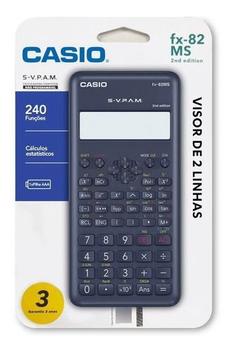 Calculadora Cientifica Casio Fx-82ms 240funções Original! - Alinee ...