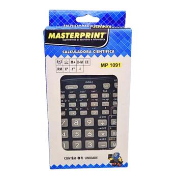 Calculadora cientifica mp1091 com capa - masterprint - Calculadora ...
