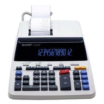 Calculadora de Impressão Sharp EL-2630PIII - 12 Dígitos com Rolo de ...