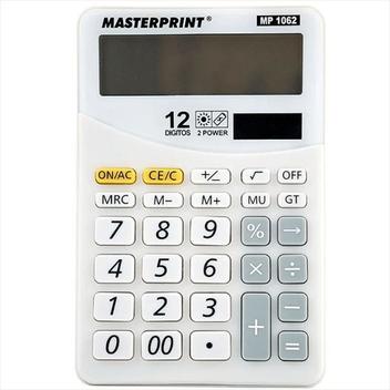 Calculadora Masterprint MP1062 12 dígitos - Calculadora - Magazine Luiza
