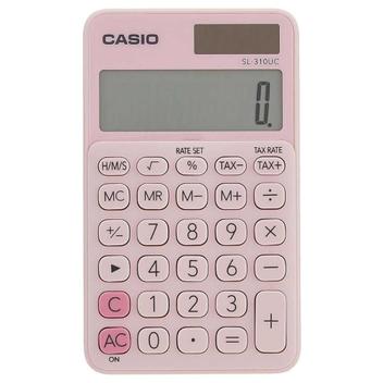 Calculadora Portátil Casio 10 Dígitos SL-310-UC-PK Rosa - Calculadora ...