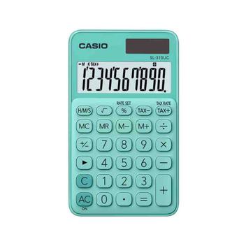 Calculadora Portátil Casio Verde-Água SL-310UC-GN-W-DC - Calculadora ...