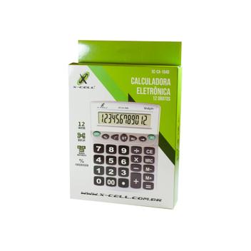 Calculadora x-cell 12 digitos xc-ca-1048 - Calculadora - Magazine Luiza