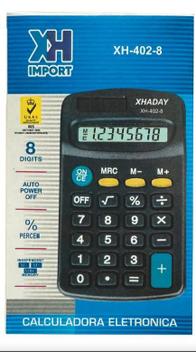 Calculadora xhaday xh 402-8 - Calculadora - Magazine Luiza