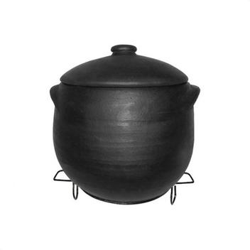 Caldeirão Panela de Barro preto Capixaba Nº4 9 Litros - Jhamba ...