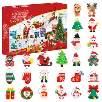 Calendário do Advento BRAITEN 2024 para enfeites de Natal para crianças ...