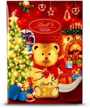 Calendário do Advento Lindt Bear & Friends com 24 chocolates 250g ...