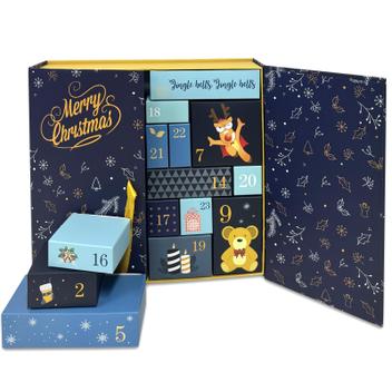 Calendário do Advento WAYNHUI, vazio, preenchível, 24 caixas, 2024 ...
