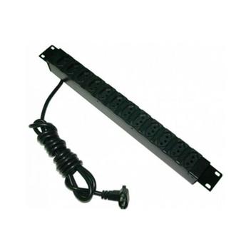 Calha para rack Regua 12 Tomadas 20a Preto - Padrão Novo ( Calha0028 ...