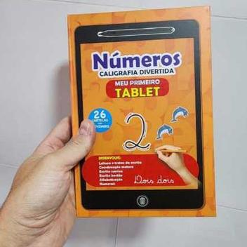 Caligrafia Divertida: Meu Primeiro Tablet - Alfabeto ou Números ...