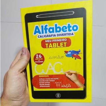 Caligrafia Divertida: Meu Primeiro Tablet - Alfabeto ou Números ...