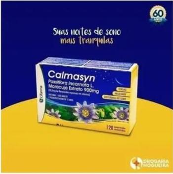 Calmasyn 900mg 20 Comprimidos - Cifarma - Passiflora - Magazine Luiza