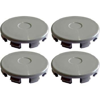 Calota Centro de Roda Ferraro 50mm Trava 4 Pecas sem Rebaixo Reta ...