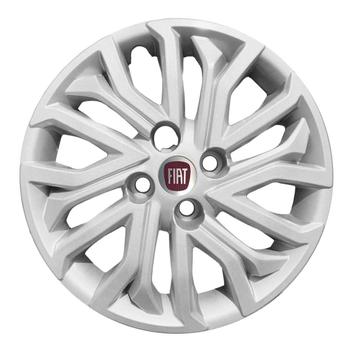 Calota Punto Idea Grand Siena Aro 15 Prata 4x100 - Grid - Calota de ...