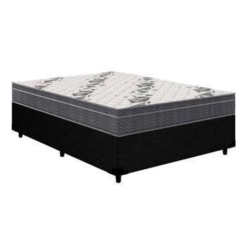 Cama Box Casal: Colchão Ortopédico Ortobom D33/EP Anatômico Airtech 100 ...