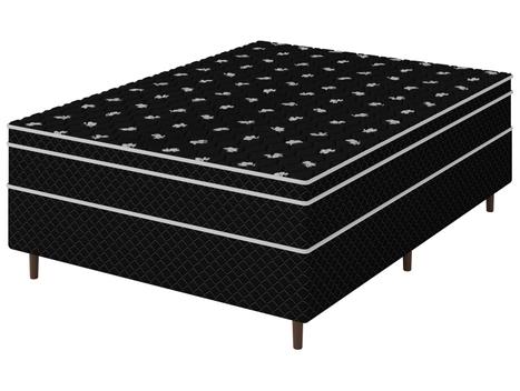 Cama Box Casal Umaflex Conjugada de Mola Ensacada 138x52x188cm Carol ...