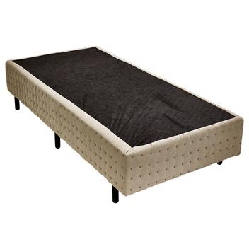 Cama Box Queen Invertida Horse Bouclé Bege 158x99 - Carolina Mattress ...