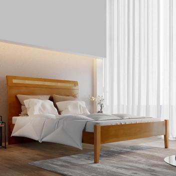 Cama Casal Queen 160cm com Ratam Jade Josandro - Cama Queen Size ...