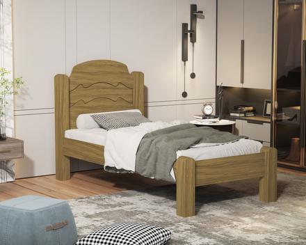 Cama De Solteiro Juliana Tradicional Moderna mdf Para Quarto - Mini Me ...
