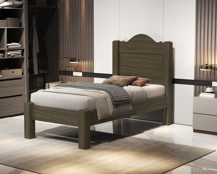 Cama De Solteiro Thalia Moderna mdf Para Quarto - Mini Me Artigos ...