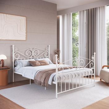 Cama King em Ferro Clássica Elizabeth - Camas & Beliches - Cama de ...