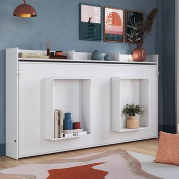 Cama Solteiro Juvenil Articulável Horizontal 80 Hanover - Art in Móveis ...