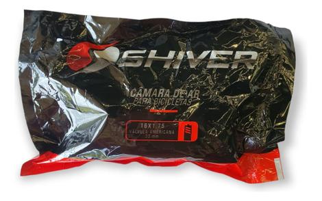 Camara De Ar Para Bicicleta Aro 16 1.75 Bico Grosso 33mm - SHIVER ...