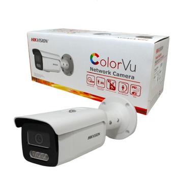 Câmera Bullet Ip ColorVu 4Mp Com Luz de strobo Hikvision - Câmera de ...
